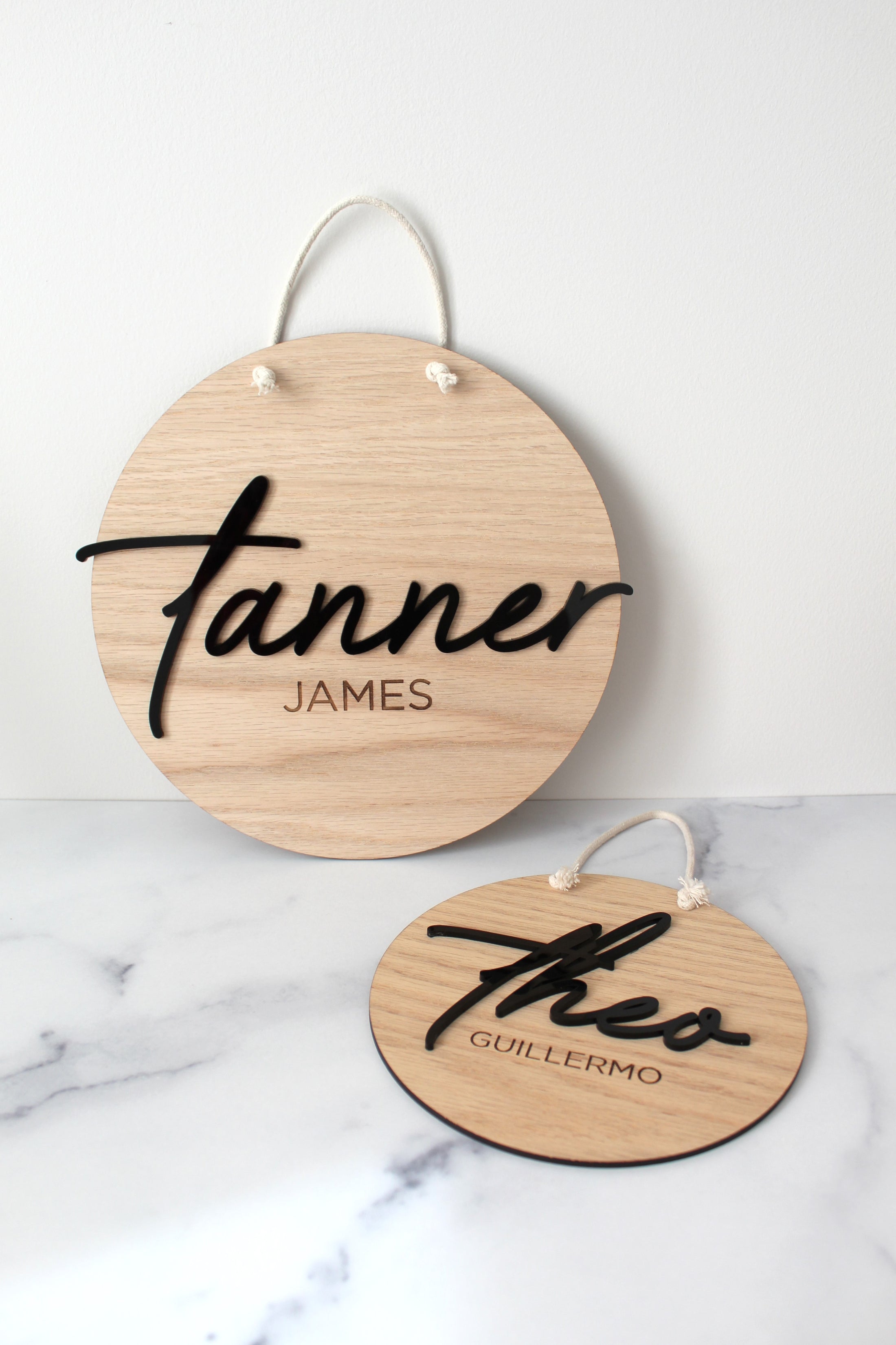 Custom Name Wall Sign – GAF Home